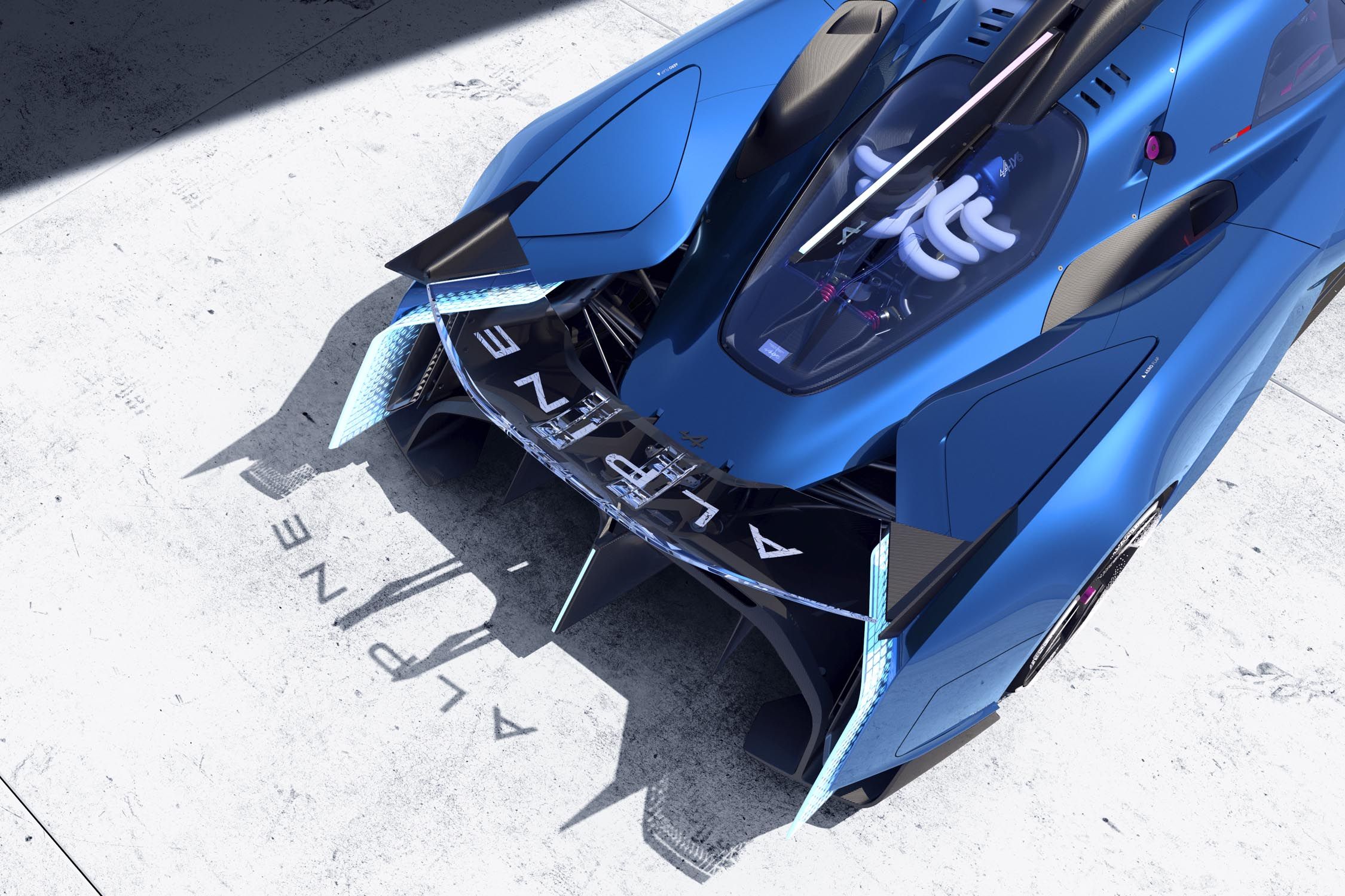 Alpine dévoile le concept Alpenglow Hy6 à Paris - MotorGreen
