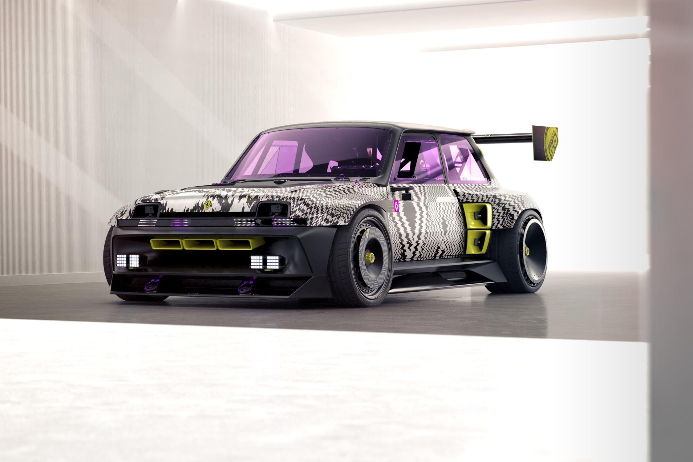 R5 TURBO 3E : hommage moderne aux Renault 5 Turbo 1 et 2 - MotorGreen