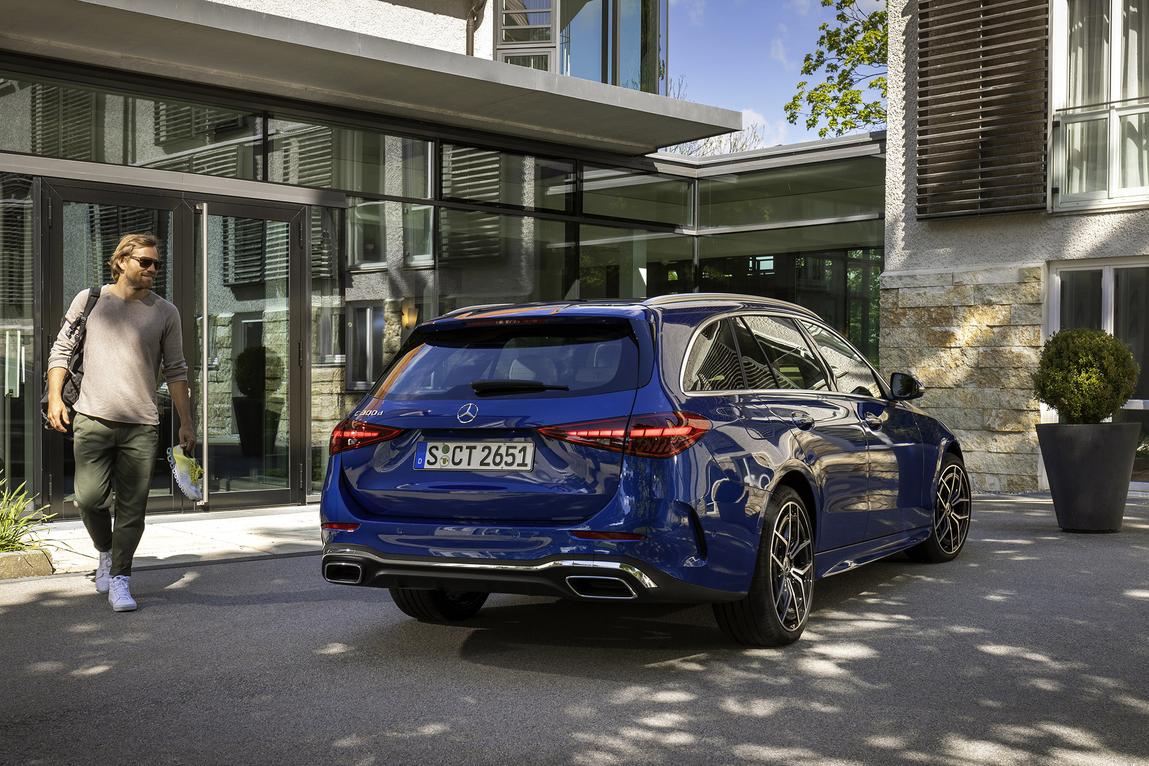 Essai MERCEDES C300e Break - MotorGreen