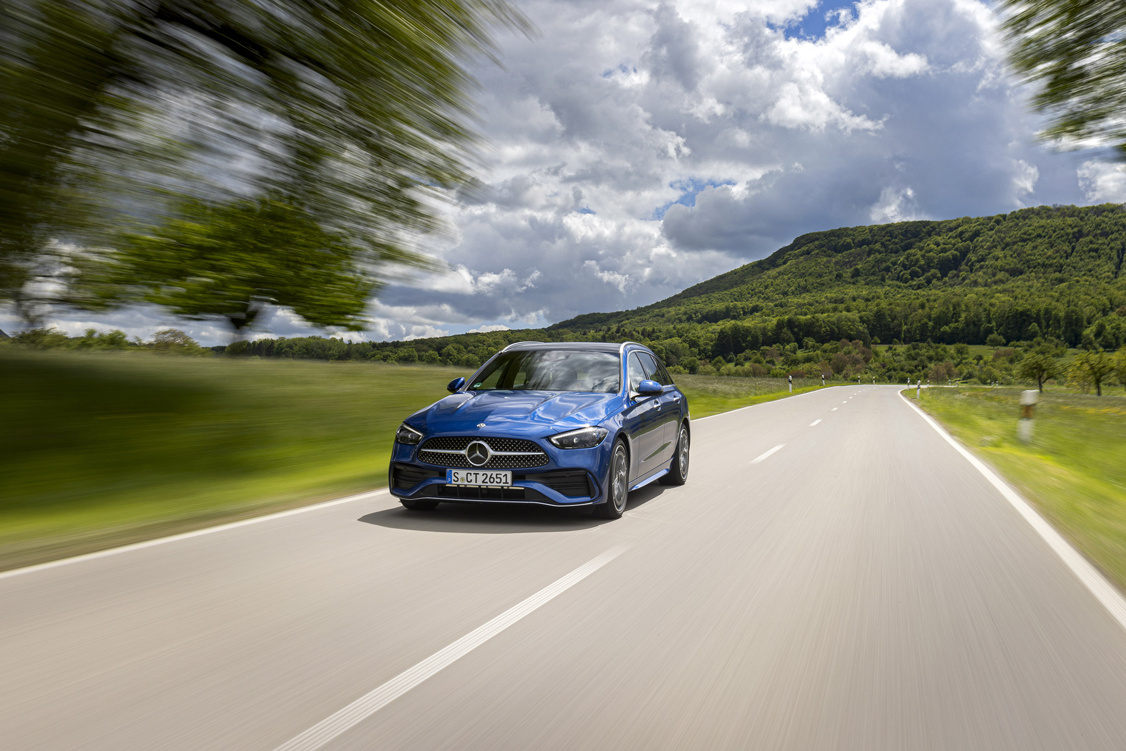 Essai MERCEDES C300e Break - MotorGreen